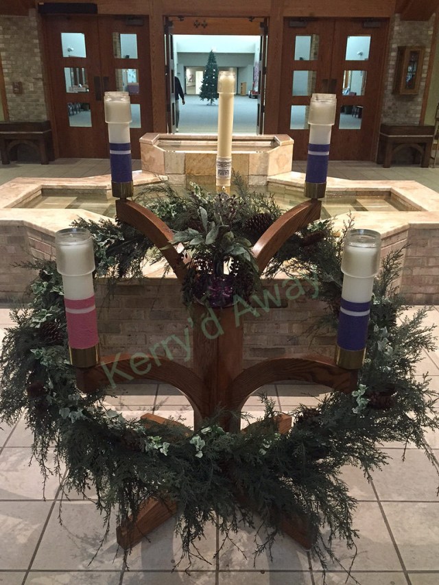 Advent Wreath Stand – On the Altar (Part 6) | Kerry'd Away