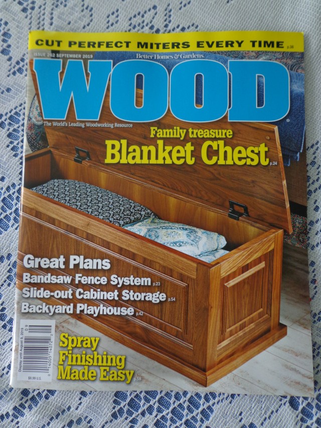 Review: Wood Magazine – Sept 2019 | Kerry'd Away
